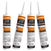 China High Quality Acetic Cure Adhesive Silicon RTV Transparent Glass Sealant for sale