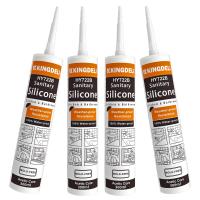 China General Purpose RTV Glass Sealant Adhesives Waterproof Clear Silicone Sealant for sale