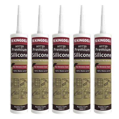 China Buy Acetic General Purpose RTV Sealant Glass Silicone For Glass Window for sale