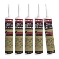 China Acetic RTV Transparent Silicone Sealant Adhesive Weatherproof For Glass Window for sale