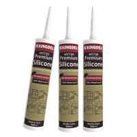 China Acetic Cure GP Glass Sealant Weatherproof Adhesives Silicone Sealant For Window for sale