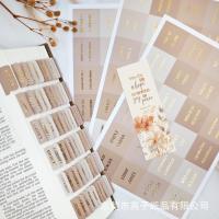China 3D Letter Bible Index Tab Custom Designs Durable For Wide Range Application for sale