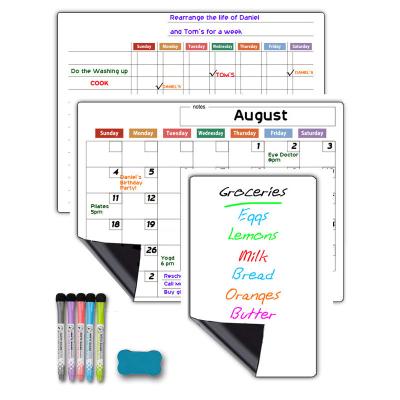 China Adhesive Magnetic Planner Boards Reusable Eco Friendly Magnetic Stickers for sale