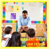 China Elegant Classroom Display Borders Bulletin Border Trim With Sturdy Material for sale