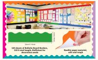 China Easy Installation Creative Label Classroom Border Trim For Schools Offices for sale