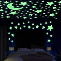 China Eco Friendly Luminous Wall Sticker Nightlight Sticker Simple Installation For Decorations for sale