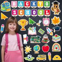 China Announcement Creative Label Classroom Blackboard Decorations Self Adhesive Wall Stickers for sale