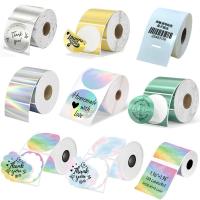 China Waterproof Industrial Packaging Labels Thermal Printing Stickers Custom Design for sale