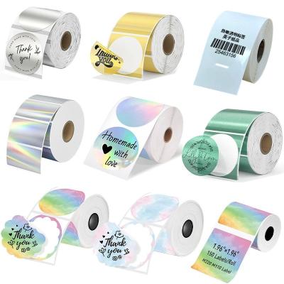 China Waterproof Industrial Packaging Labels Thermal Printing Stickers Custom Design for sale
