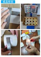 China Custom Courier Shipping Label Rolls for Logistics Companies for sale