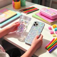 China 3D Custom Epoxy Stickers Holographic Puffy Bubble Stickers For Kids DIY Decor for sale