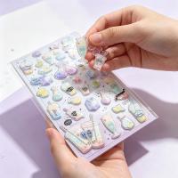 China Custom Pattern 3D Bubble Stickers Decorative For Water Bottle Phone Notebook Toy DIY Craft for sale