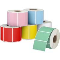 China Waterproof Industrial Packaging Labels Thermal Printing Stickers Custom Design for sale
