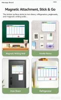 China Adhesive Magnetic Planner Boards Reusable Eco Friendly Magnetic Stickers for sale