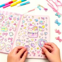 China Custom Diamond 3D Candy Stickers Sparkle Gem For Kids DIY Crafts Decoration OEM ODM for sale