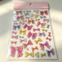 China Custom Foil Stamping Stickers OEM ODM Metallic Shiny Foil Sticker For Gift Box Decoration for sale