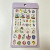 China High Clear Epoxy Dome Stickers Hot Gold Foil Cartoon 3D Resin Stickers Kids DIY OEM ODM for sale