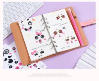 China Transparent OPP Cultural And Creative Journal Decoration Stickers Waterproof Vinyl Labels for sale