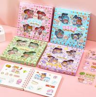 China Transparent OPP Cultural And Creative Journal Decoration Stickers Waterproof Vinyl Labels for sale
