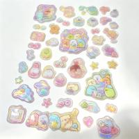 China Clear Personalized Candy Stickers 3D Transparent Epoxy Bubble Stickers Cute Cartoon DIY Decorative for sale