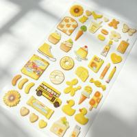 China Custom Creative Label Versatile Writing Paper Stickers Hand Writeable Stickers for sale