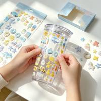 China Custom Creative Label Versatile Writing Paper Stickers Hand Writeable Stickers for sale