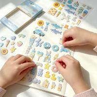 China Custom Creative Label Versatile Writing Paper Stickers Hand Writeable Stickers for sale