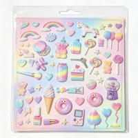 China Custom Creative Label Versatile Writing Paper Stickers Hand Writeable Stickers for sale