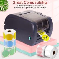 China Colorful Industrial Packaging Labels Reliable Self Adhesive Labels, Customized Color Thermal Paper for sale