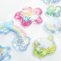 China Water Puffy Sticker 3D Shaker Stickers For Kids DIY Decoration for sale