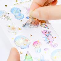 China Custom 3D Cartoon Epoxy Stickers with Clear Glossy Finish for sale