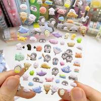 China Custom 3D Foam Puffy Stickers Sheets with Cute Animal & Food Designs for sale