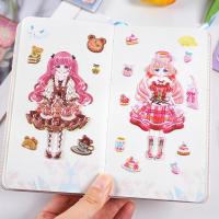 China Custom Multi-Layer 3D Foam Puffy Dress-Up Stickers for sale
