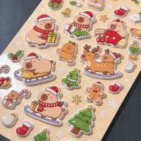 China Factory Custom 3D Puffy Stickers, Customized Holiday Themed Raised Foam Stickers for Kids Craft & Party for sale