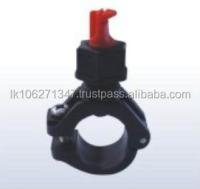 China General Machinery PP Plastic Split-Eyelet Connector with Flat Fan Spray Nozzle PHK for sale