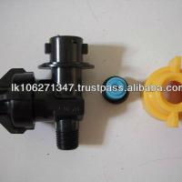 China PP Plastic Full Cone or Flat Fan Spray Nozzle with Check Valve and Cattle Farm Cooling for sale