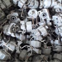 China Grey Plastic Nozzle Adjustable Ball with Single Clip Eyelet in Machinery Repair Shops for sale