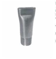 China Stainless Steel Flat Fan High Air Impact Air Jet Nozzle for Drying 0.04 KG Weight Design for sale