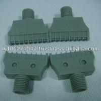 China mini 40mm width ABS flat fan spray nozzle wind jet nozzle for spray air for sale
