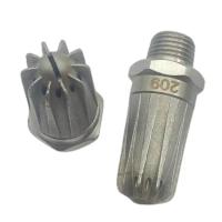 China Hotels' Ideal Solution SS Air Nozzle 209 Wind Jet Nozzle with Female 1/4' Thread for sale