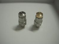 China High Pressure Mist Nozzle LNN Brass Material for Fine Atomization in Water Treatment for sale