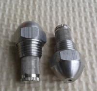 China Stainless Steel Brass waste oil burner nozzle fuel mist oil 60 degree for sale
