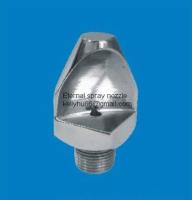 China Nozzle 15° 25° 35° Flat Jet Narrow Angle Spray Nozzle V for High Impact Flat Fan Spray for sale