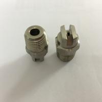 China Stainless Steel Flat Fan Spray Nozzle for Industrial Water and Aerosol Production for sale