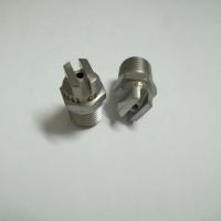 China Stainless Steel Flat Fan Spray Nozzle for Industrial Water and Aerosol Production for sale