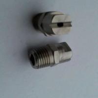 China Stainless Steel Flat Fan Spray Nozzle for Industrial Water and Aerosol Production for sale