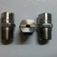 China 0.04 KG Industrial Cleaning SS Flat Fan Water Spray Nozzles for Professional Cleaning for sale