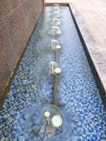 China Hemisphere shower fountain nozzle(mushroom fountain nozzle)led water fountain light with nozzle for sale