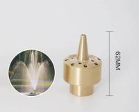 China Flower Jet Fountain Nozzle in Stainless Steel for Water Feature and Metal Ornaments for sale