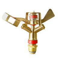 China 360 Degree Rotating Garden Sprinkler Head in Alloy for Consistent Water Distribution for sale